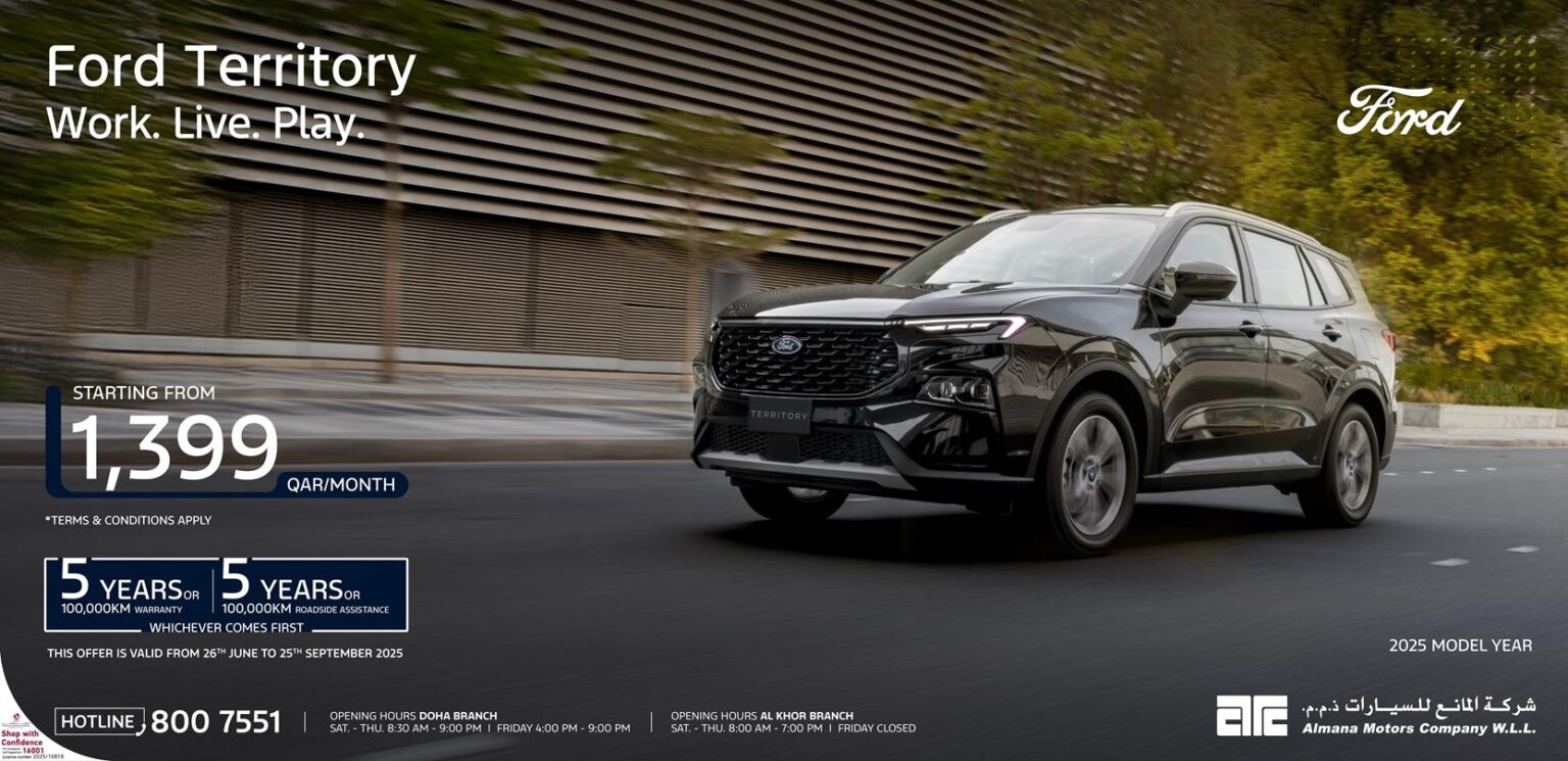 Ford Territory Special Offer - Ford Qatar